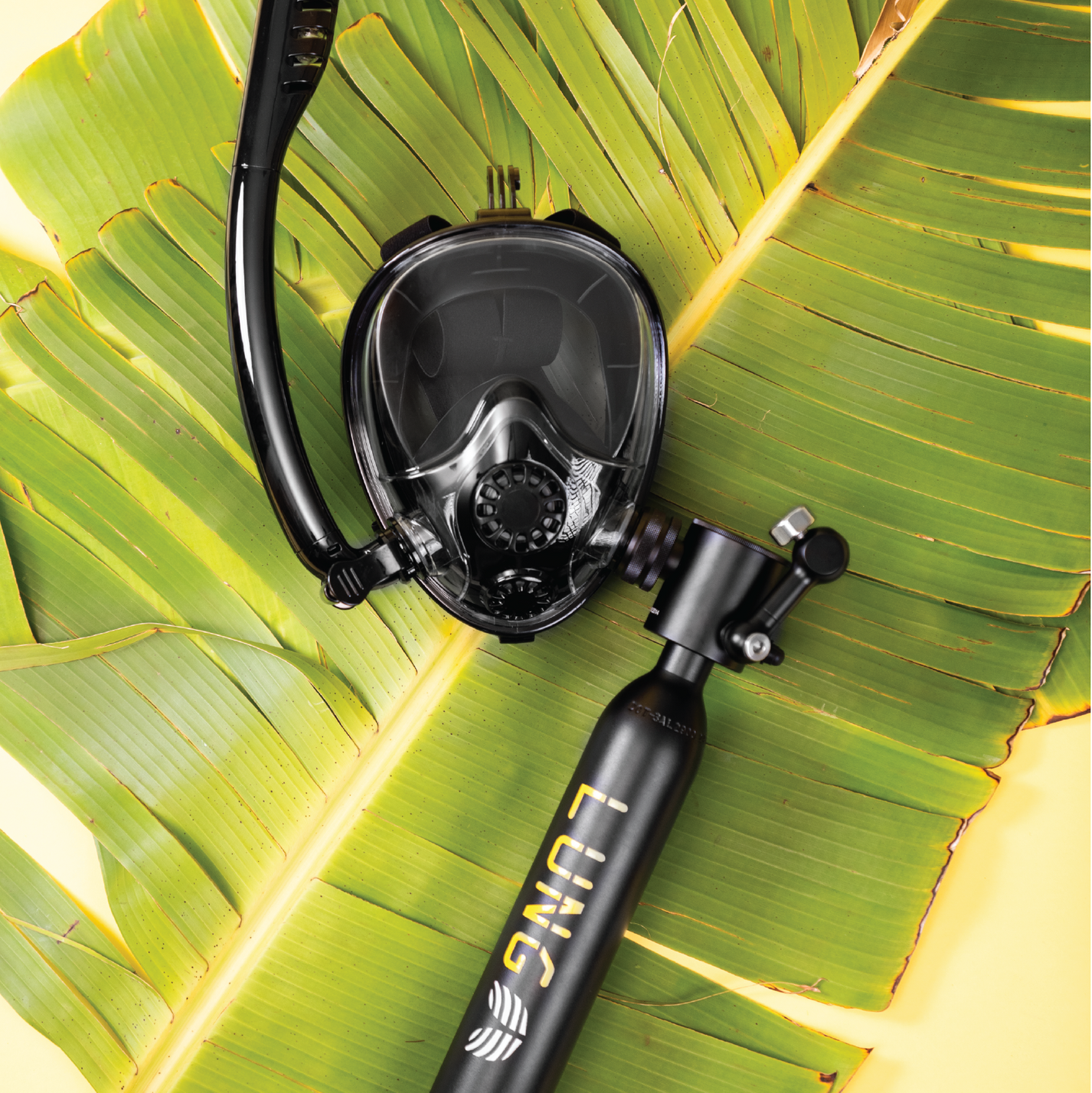 Lung Sub-Mask | Full-face Snorkelling Mask – Lung Tank